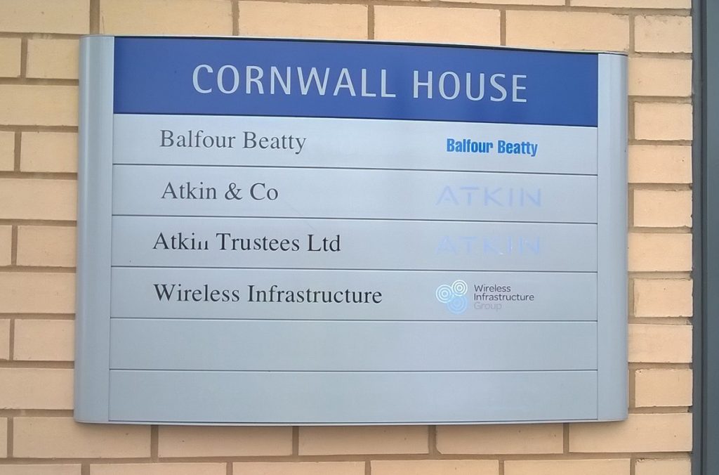 Internal Signage | Bowden & Dolphin Signs Birmingham